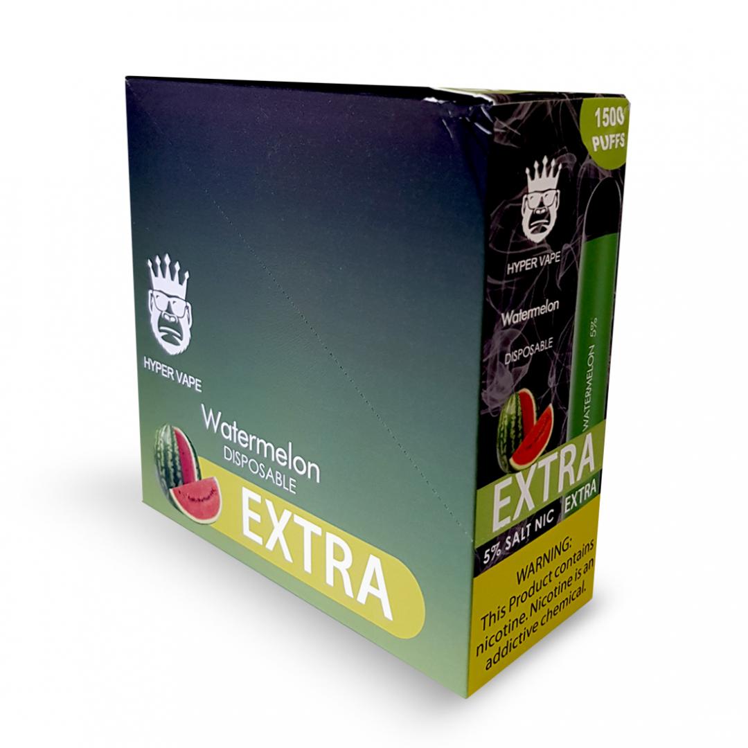 Caja Hyper Vape Watermelon Extra - 1500 puffs | Digi Marketplace